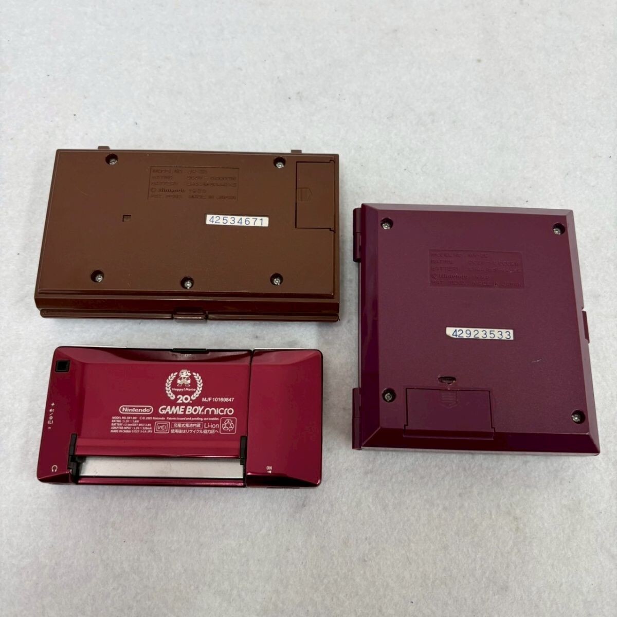 Yahoo!オークション - R446-O15-8235 Nintendo ゲームボーイミクロ OXY...