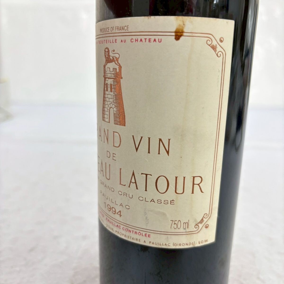 R401-O15-8141 Chateau Latour シャトー ラトゥール 1994 赤 ワイン ボルドー 750ml 12.5% 古酒 未開栓 OA(ポイヤック)｜売買されたオークション ...