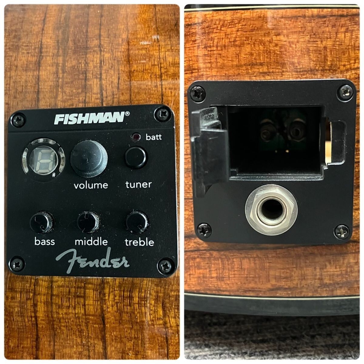 Yahoo!オークション - B007-P4-834 Fender フェンダー CN-240SCE NAT ...