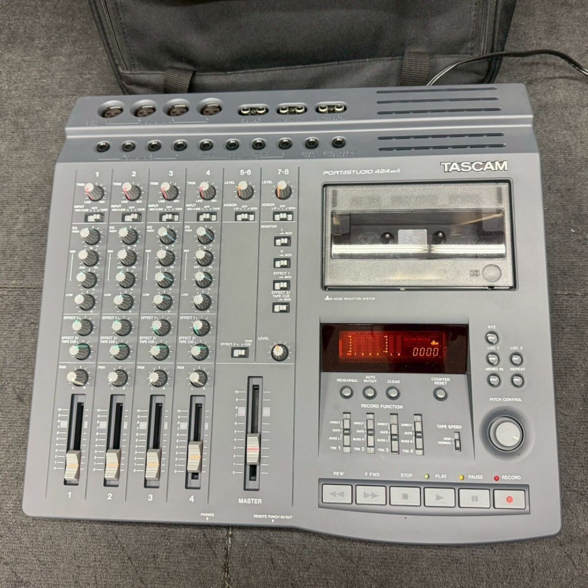 Yahoo!オークション - T911-O53-1738 TASCAM タスカム PORTASTUDIO 424...