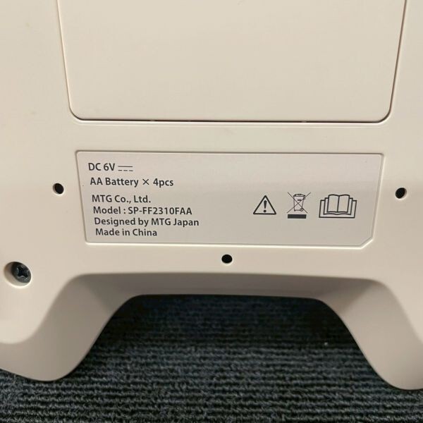 Yahoo!オークション - Q609-O15-8136 MTG SIXPAD シックスパッド Foot ...