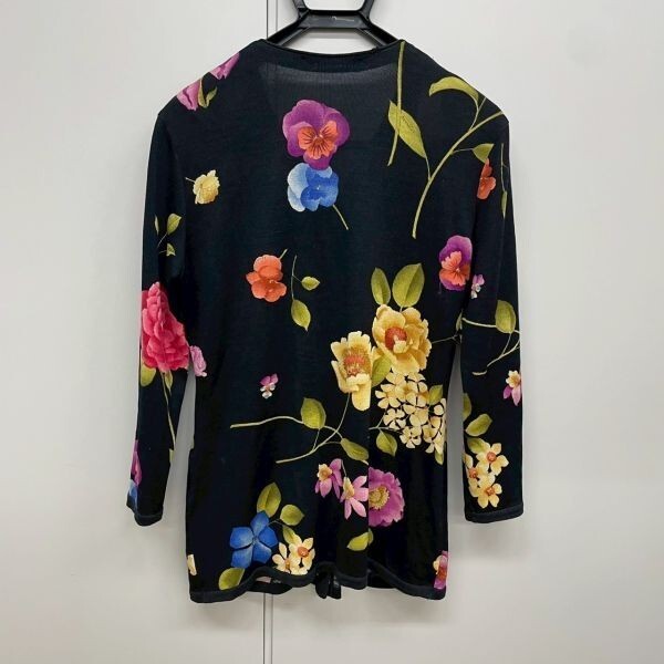 Yahoo!オークション - S719-O15-8124 LEONARD レオナール ロングカーデ...