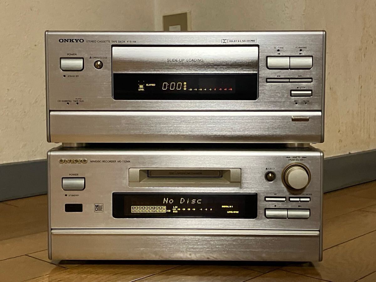 Yahoo!オークション - ONKYO オンキョー INTEC275 ハイコンポ K-511M ...