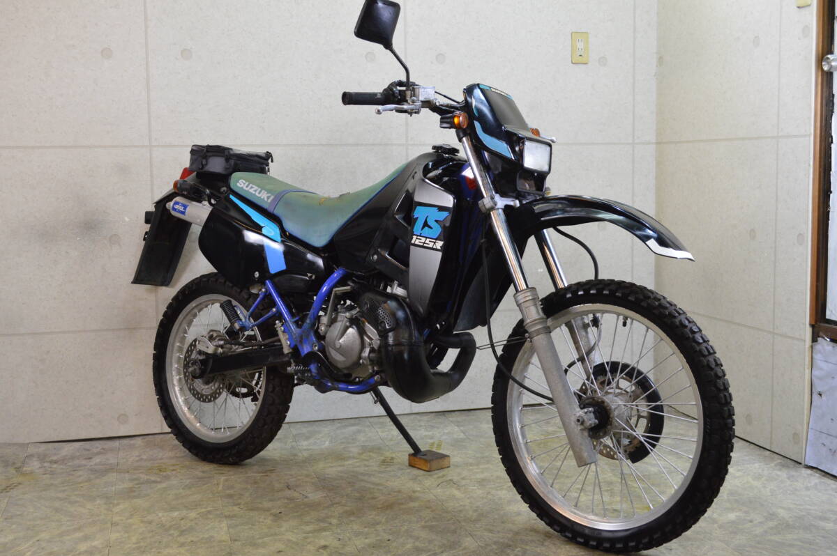 Yahoo!オークション - SUZUKI TS125R SF15A 2stオフロード ）検索 ハス...