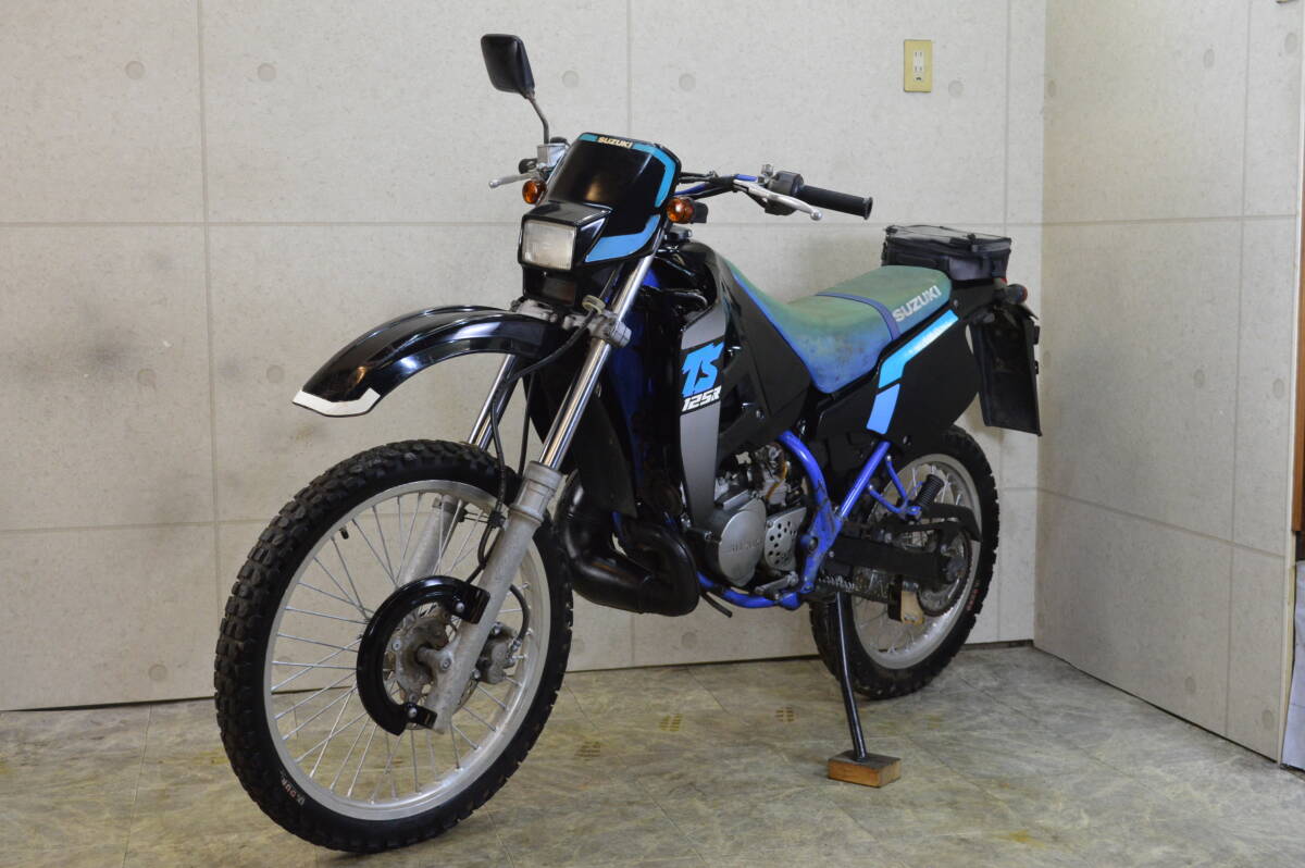 Yahoo!オークション - SUZUKI TS125R SF15A 2stオフロード ）検索 ハス...