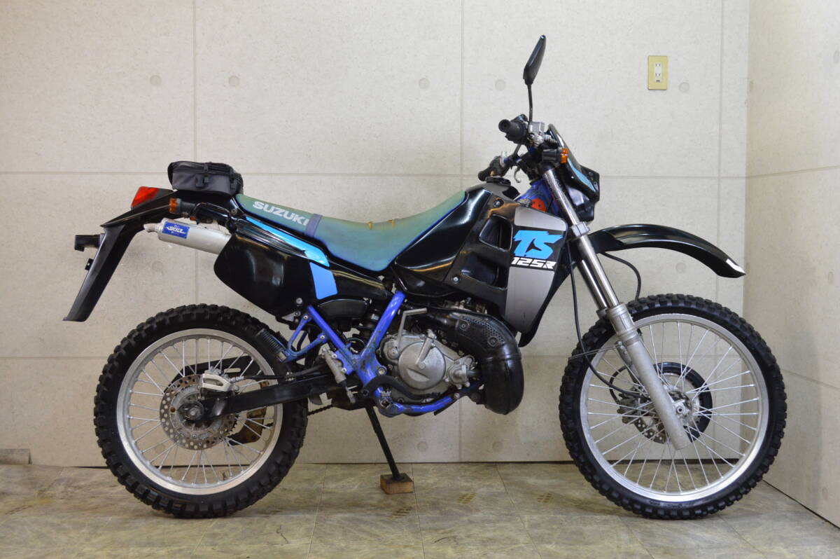 Yahoo!オークション - SUZUKI TS125R SF15A 2stオフロード ）検索 ハス...