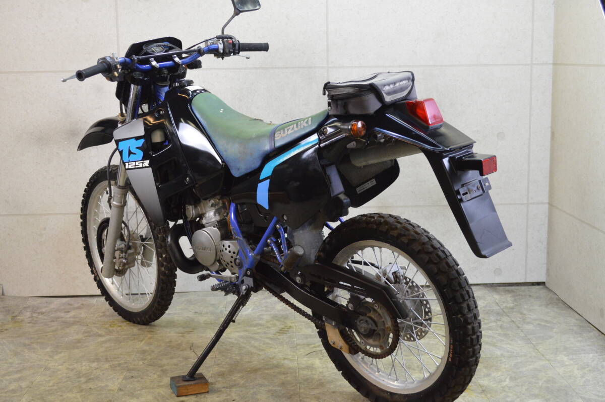 Yahoo!オークション - SUZUKI TS125R SF15A 2stオフロード ）検索 ハス...