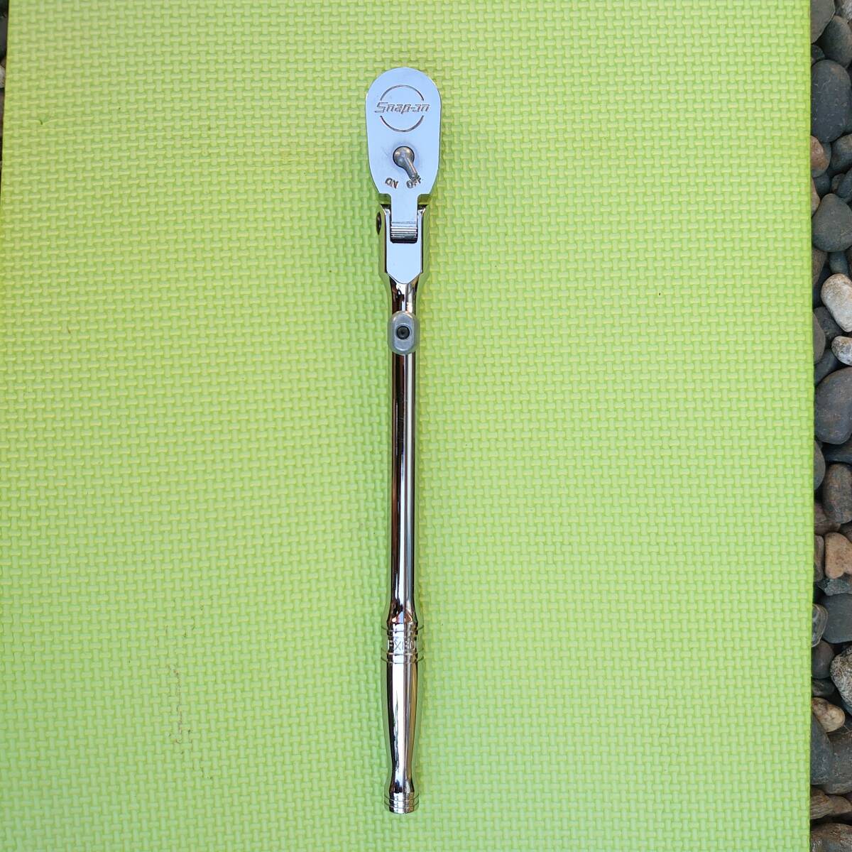 Yahoo!オークション - FX80 3/8フレックスラチェットハンドル スナップ...