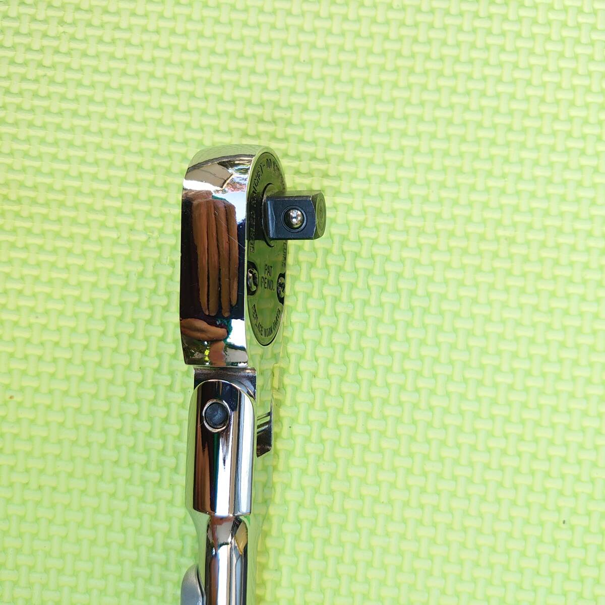 Yahoo!オークション - FX80 3/8フレックスラチェットハンドル スナップ...