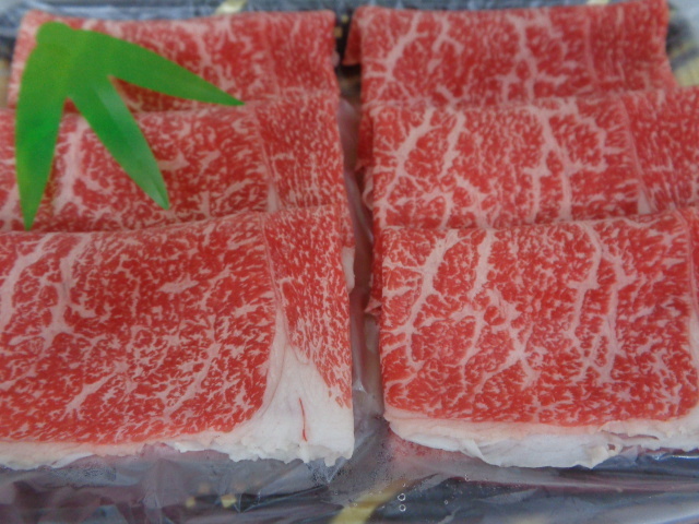 Yahoo!オークション - 訳 岩手A5牝 超特外モモ（霜降りしゃぶ） 3k...