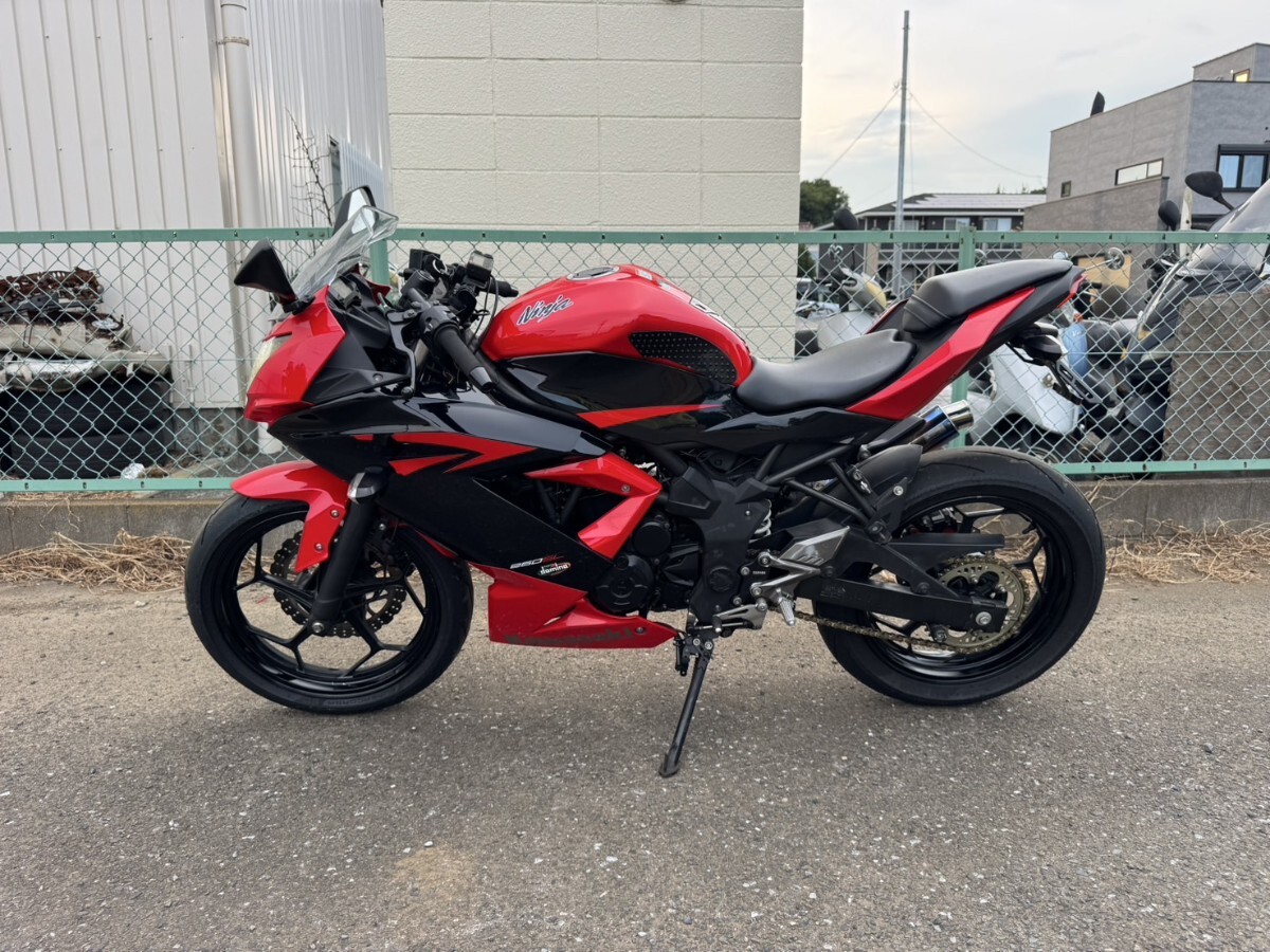 Yahoo!オークション - 格安 ニンジャ250SL NINJA250SL 53735km セル...