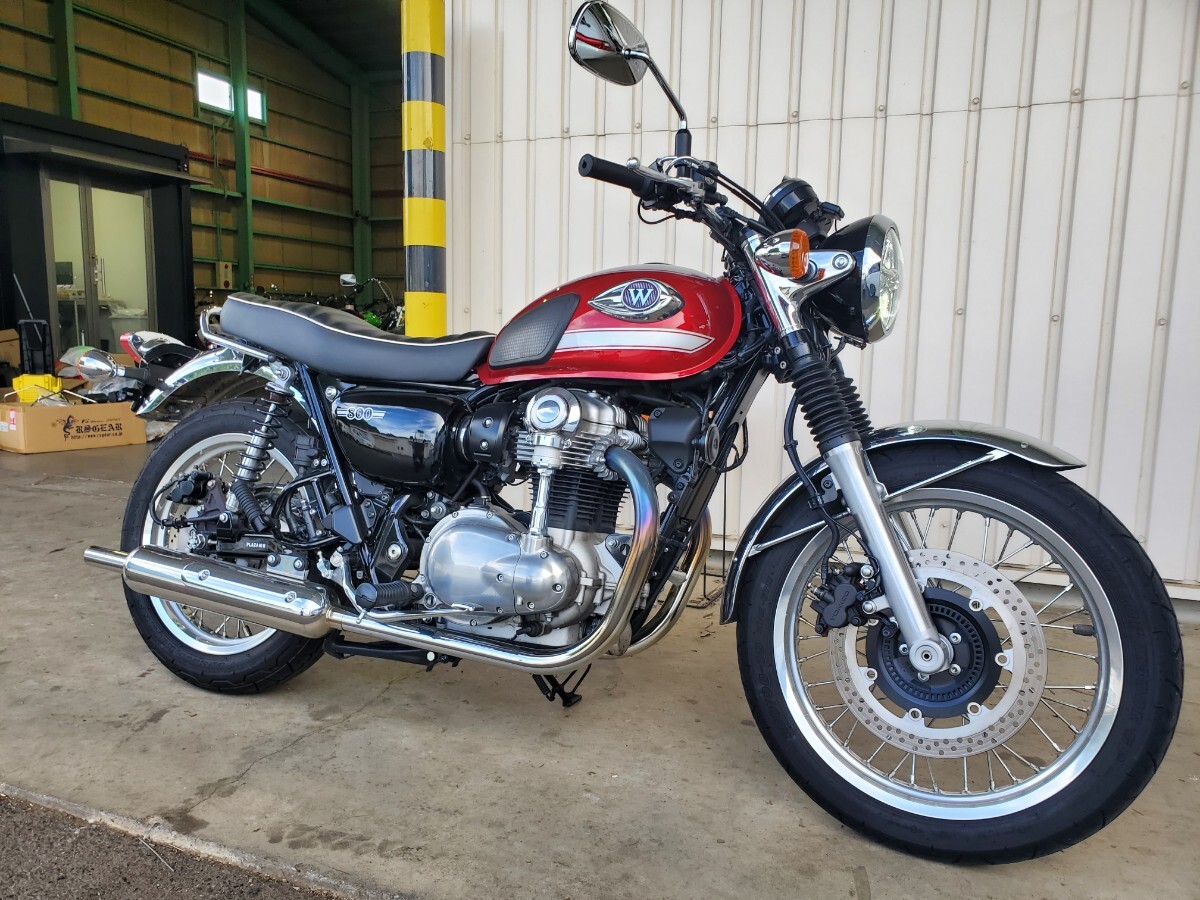 Yahoo!オークション - 格安 R4年式 W800 EJ800E ワンオーナー車両 1499...