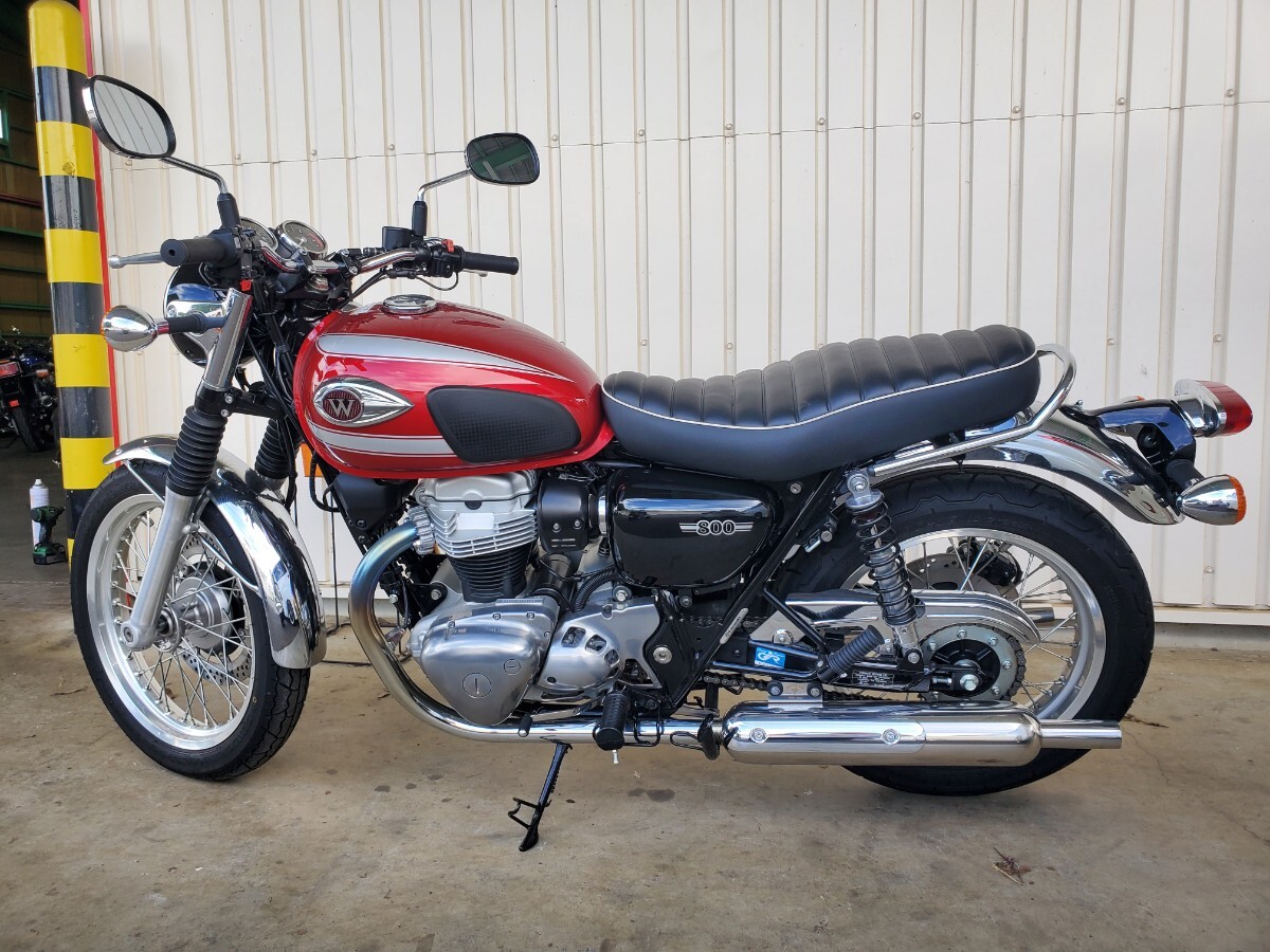 Yahoo!オークション - 格安 R4年式 W800 EJ800E ワンオーナー車両 1499...