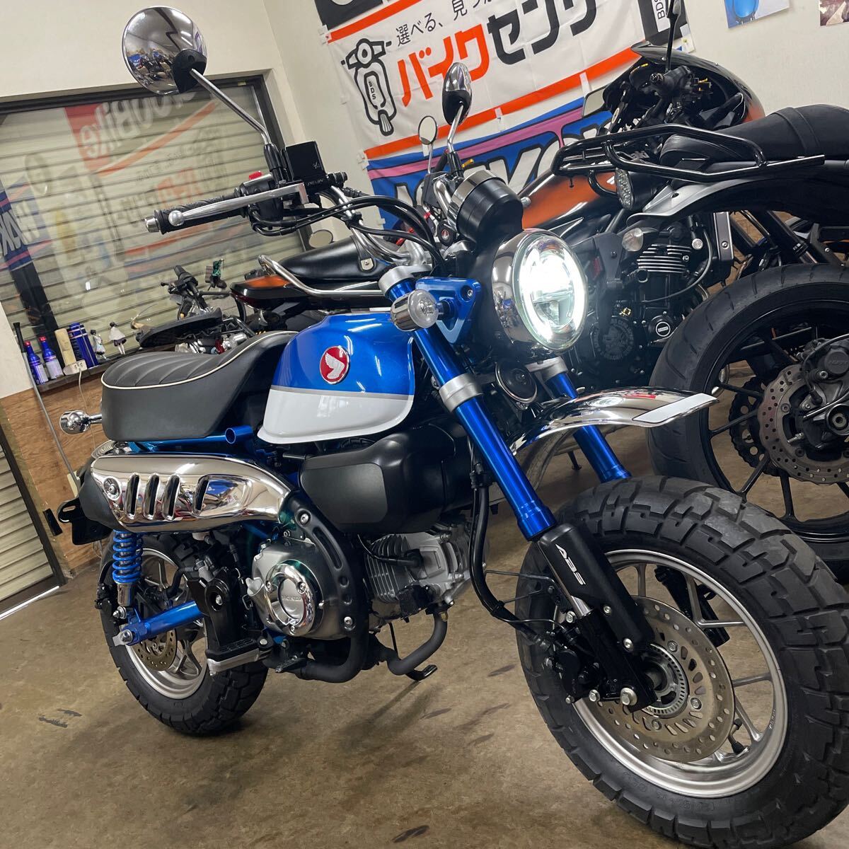 Yahoo!オークション - 616km超低走行 エンジン快調です JB02 モンキ...