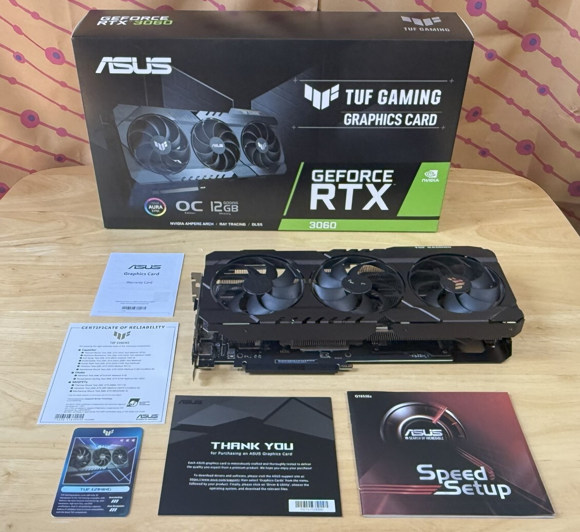 Yahoo!オークション - 【ASUS】TUF-RTX3060-012G-V2-GAMING 【動作確認...
