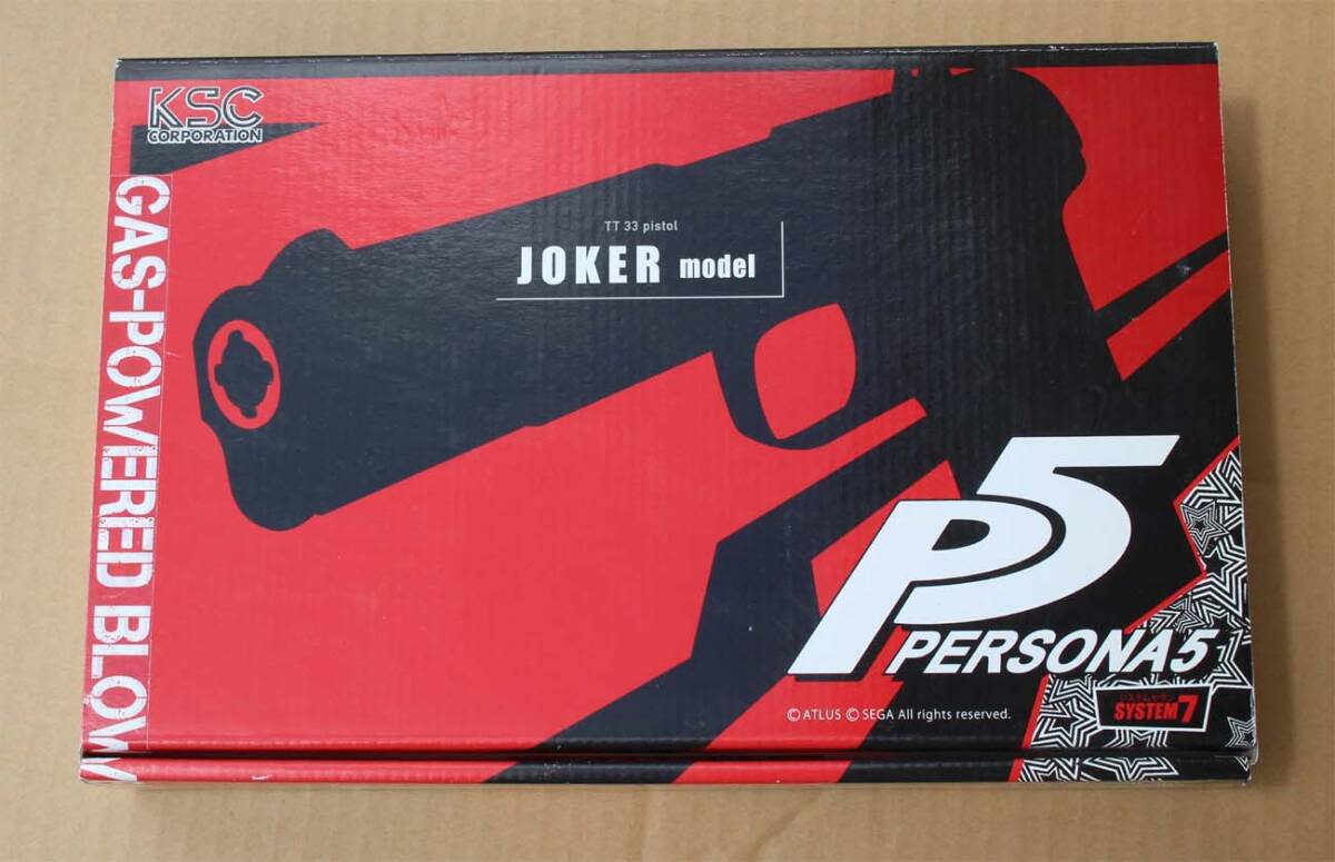Yahoo!オークション - KSC T33 JOKER HW ブローバック ガスガン 限定絶...