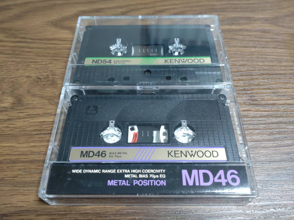 Yahoo!オークション - 中古カセットテープ KENWOOD[トリオ] MD46/ND54 ...