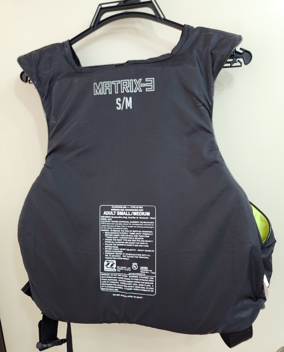 Yahoo!オークション - JETPILOT MATRIX-3 ライフジャケット