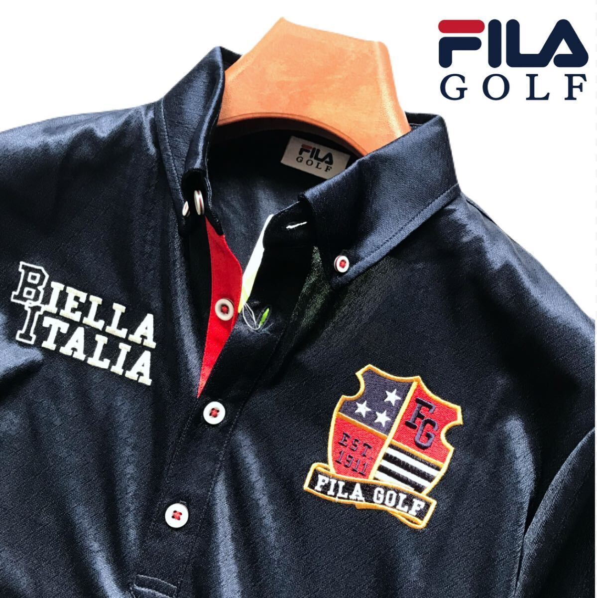 Yahoo!オークション - J215新品【メンズL】春夏 ネイビー ジャガード ...