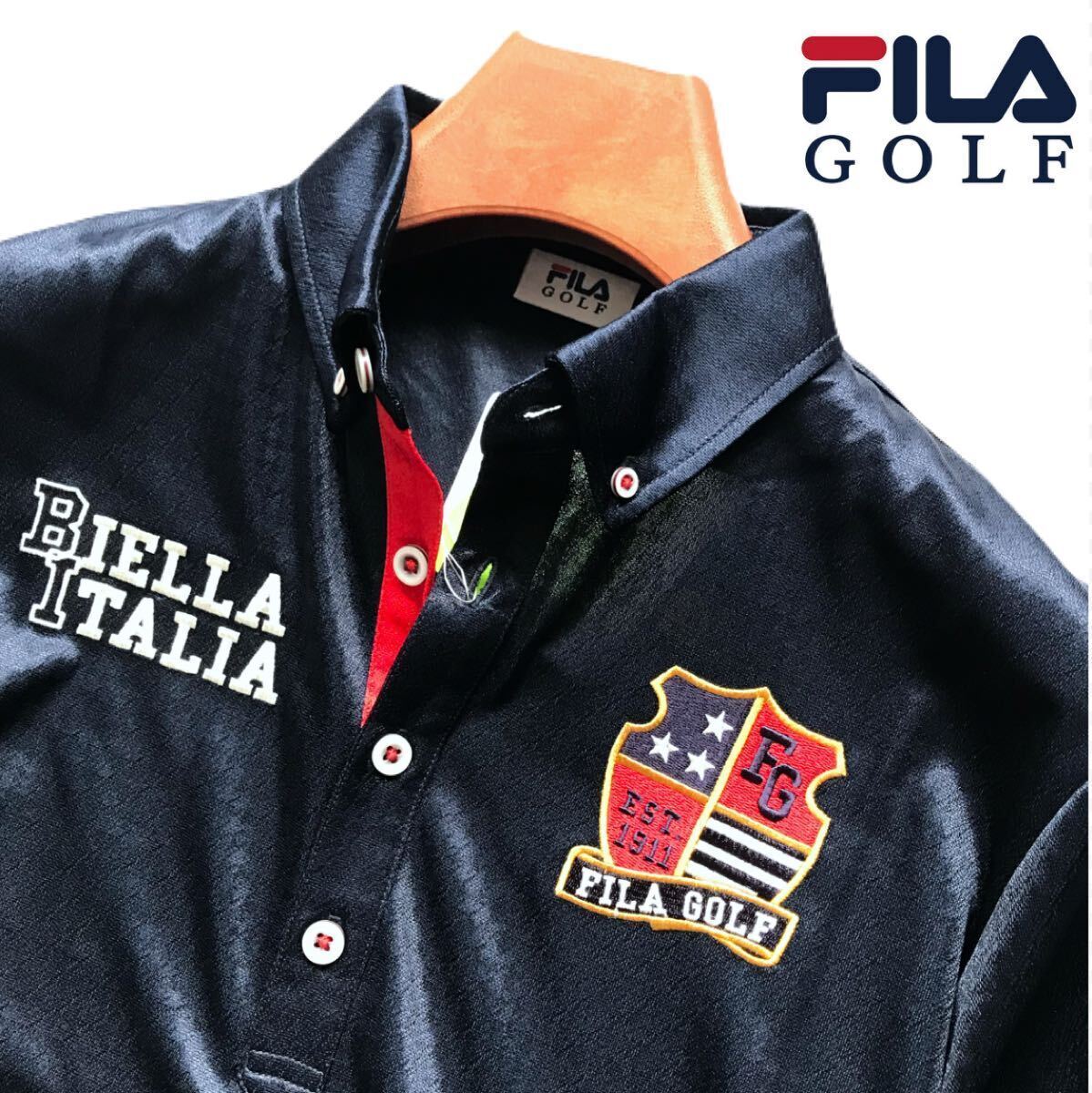 Yahoo!オークション - J215新品【メンズL】春夏 ネイビー ジャガード ...