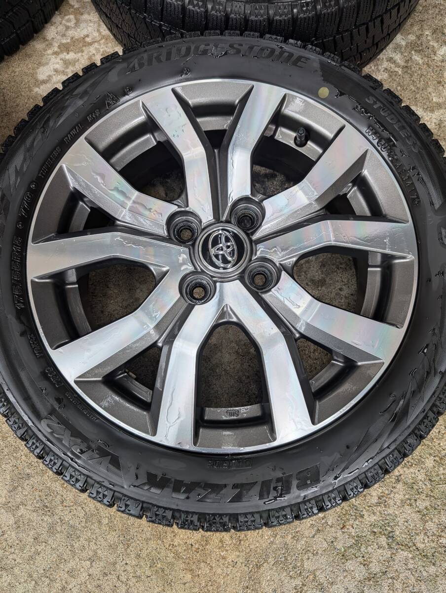 Yahoo!オークション - トヨタタンクカスタム純正ホイールVRX2 175/55R1...