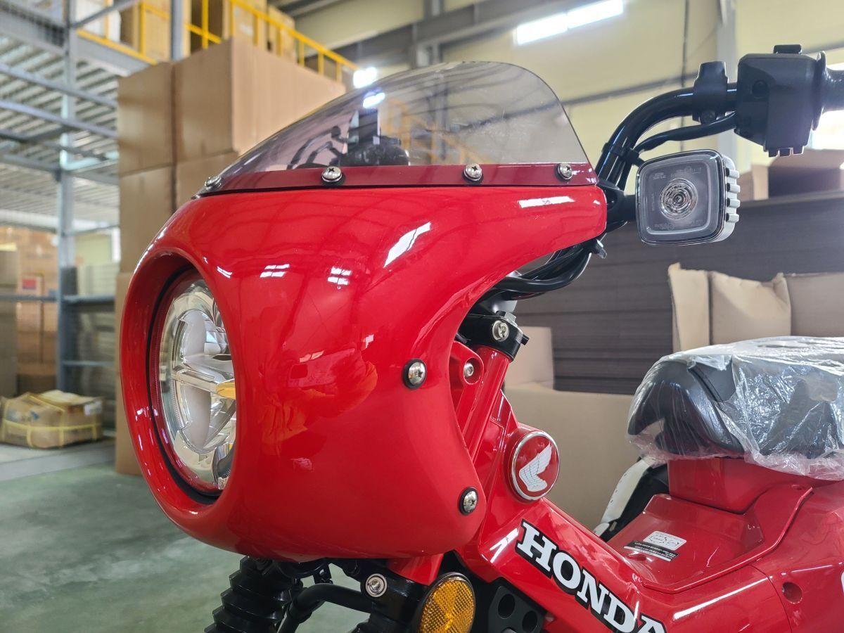 Yahoo!オークション - 処分セール ハンターカブ FRP ビキニカウル フロ...