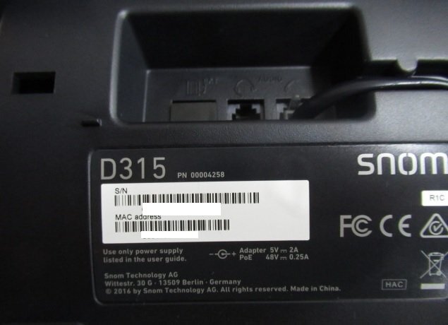 Yahoo!オークション - Ω ZB1 10170 保証有 Snom D315 IP電話機 IPDesk...