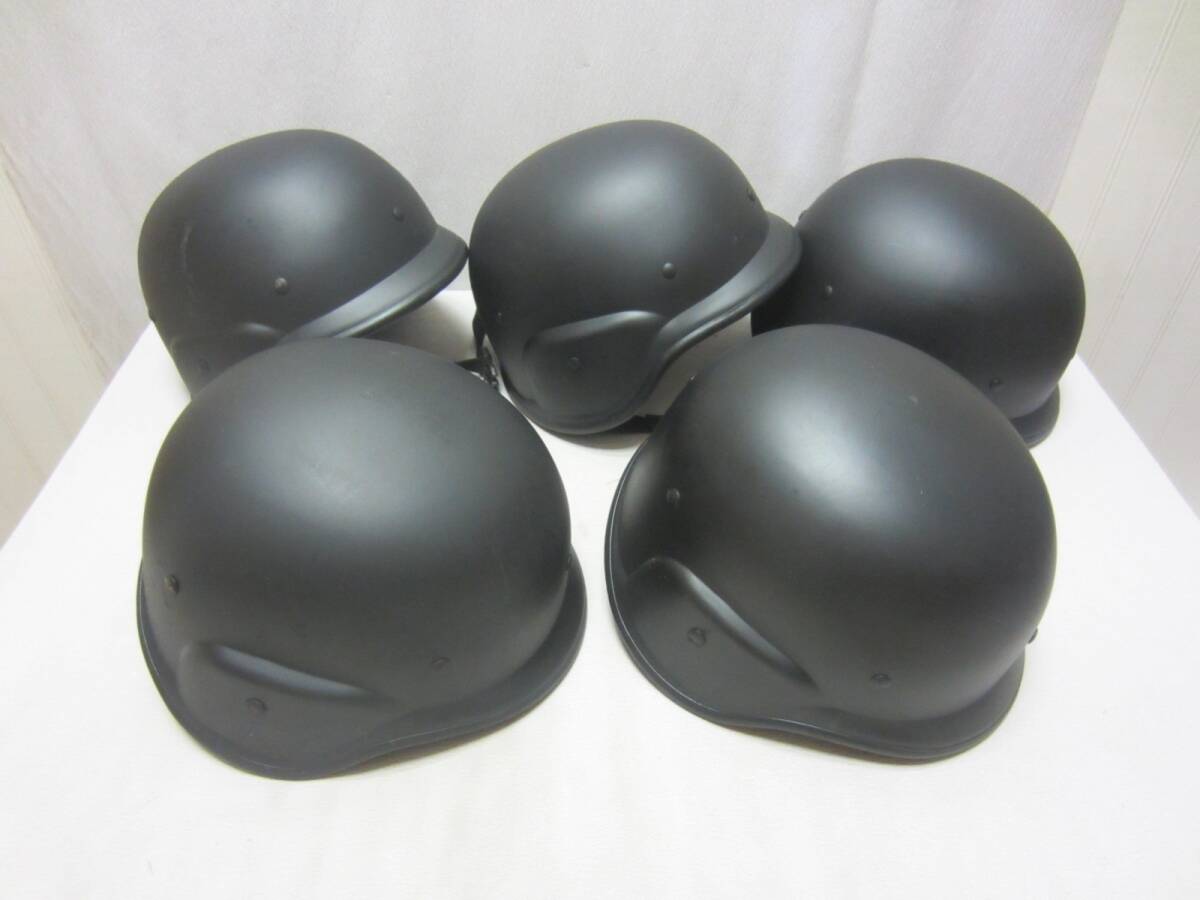 Yahoo!オークション - PASGT フリッツヘルメット (黒) 5個まとめて
