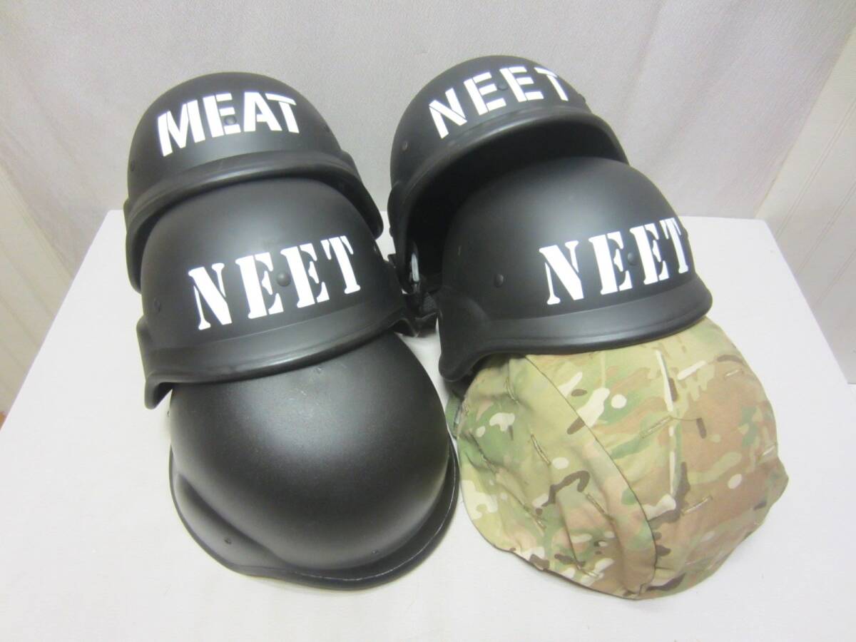 Yahoo!オークション - PASGT フリッツヘルメット (黒) 6個まとめて