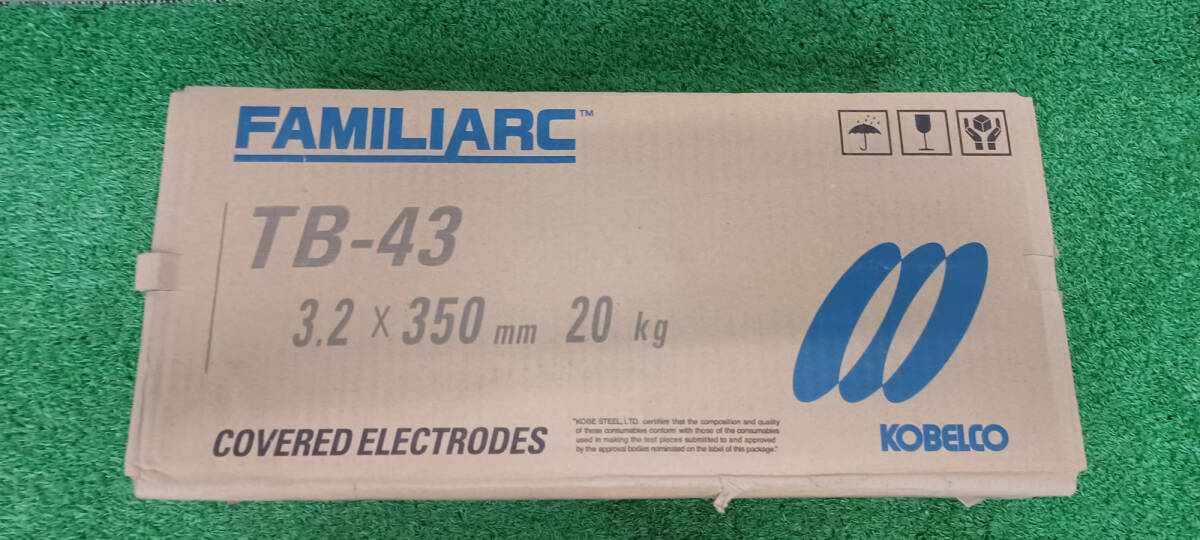 Yahoo!オークション - 【未使用品】神戸製鋼 軟鋼溶接棒 TB-43 3.2mm×...