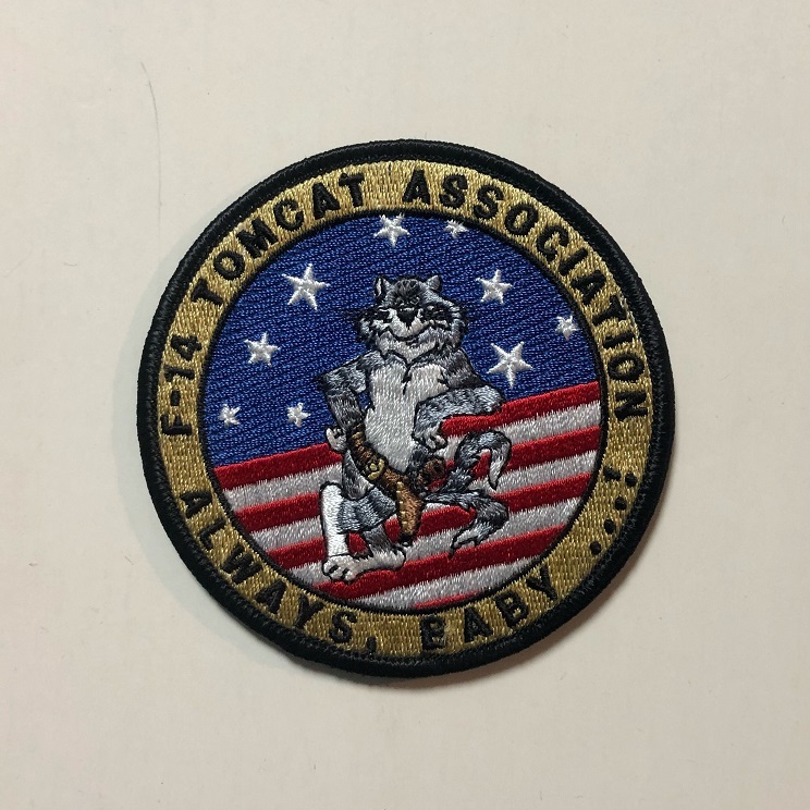 Yahoo!オークション - 米海軍 F-14 マスコットパッチ(TOMCAT ASSOCIATI...