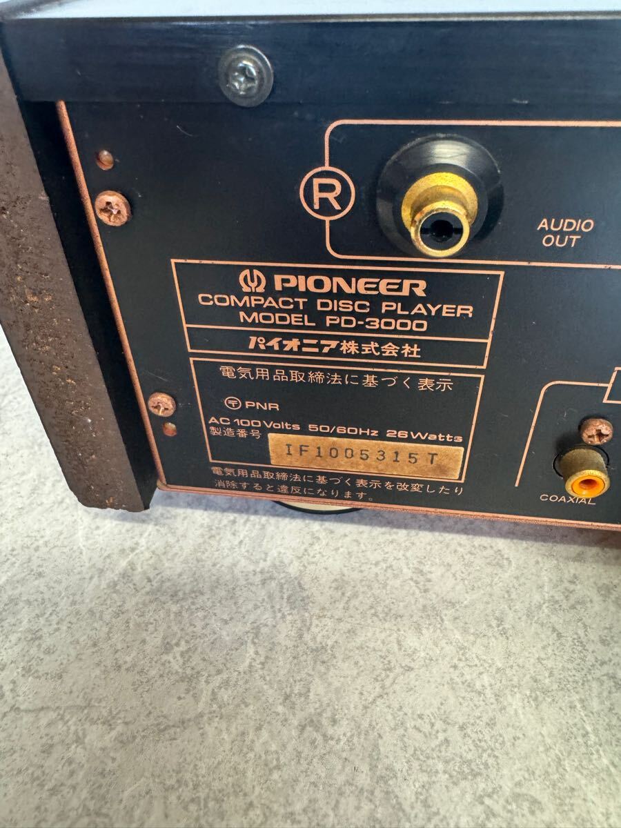 Yahoo!オークション - Pioneer PD-3000 CDプレーヤー パイオニア 現状...