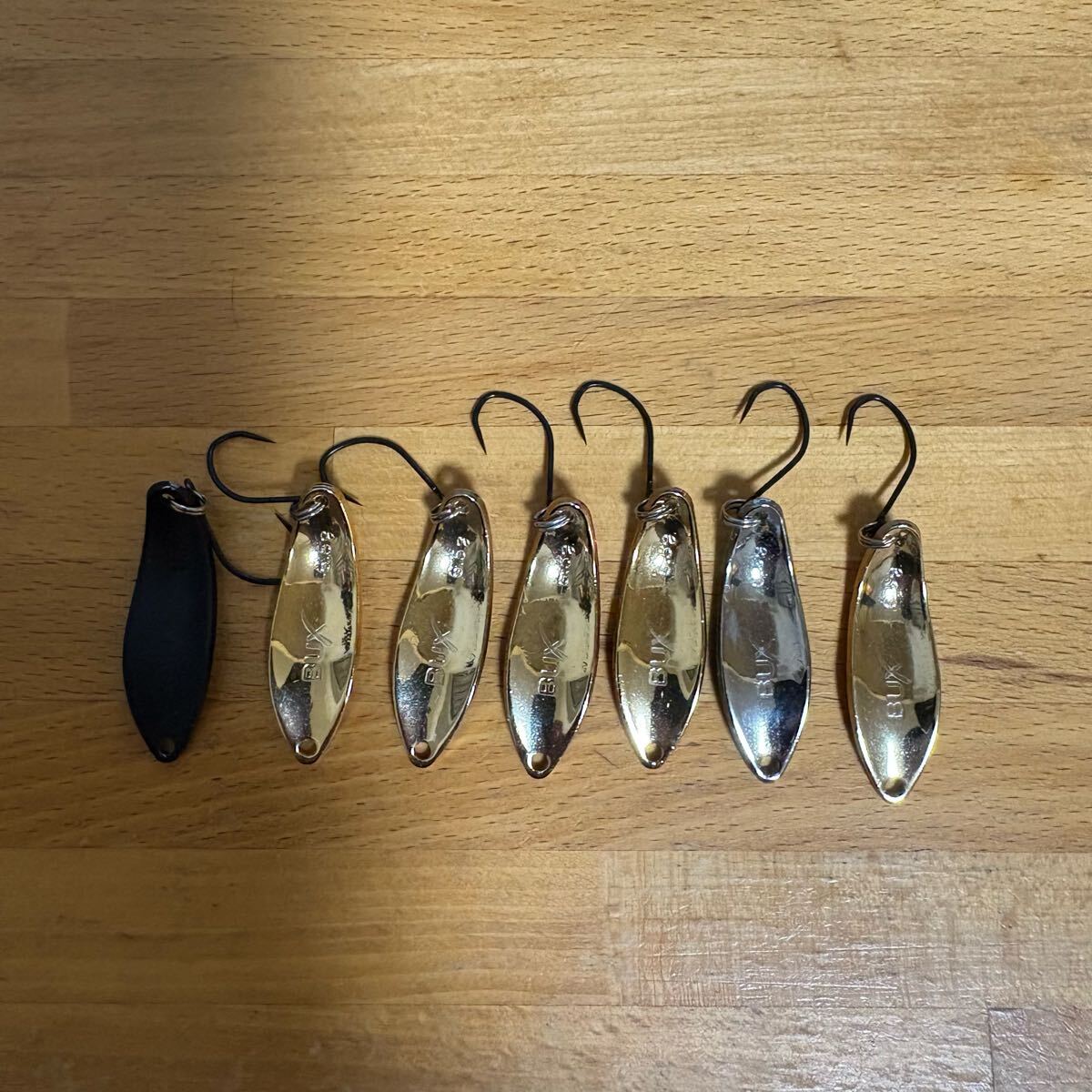 Yahoo!オークション - Angler’s System BUX 6.5g 7枚セット 渓流〜本...