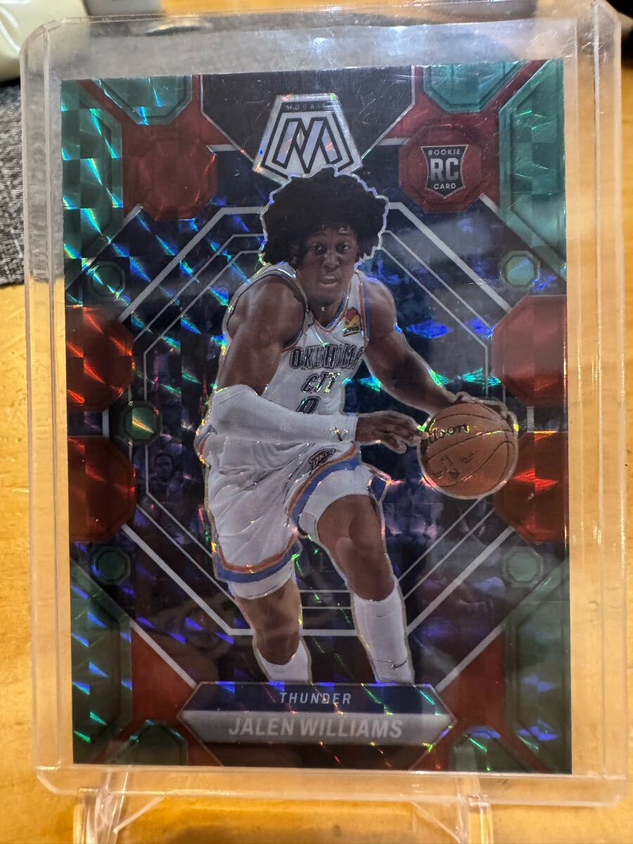 Yahoo!オークション - 2022 Panini Mosaic NBA #217 Jalen Williams RC...