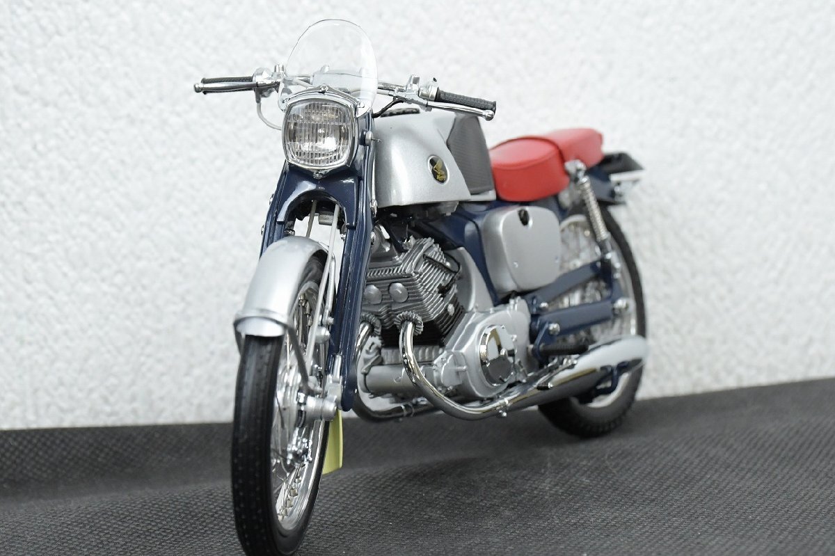 Yahoo!オークション - EBBRO ホンダ CB29 1959 ブルー/レッド 1/10 100...