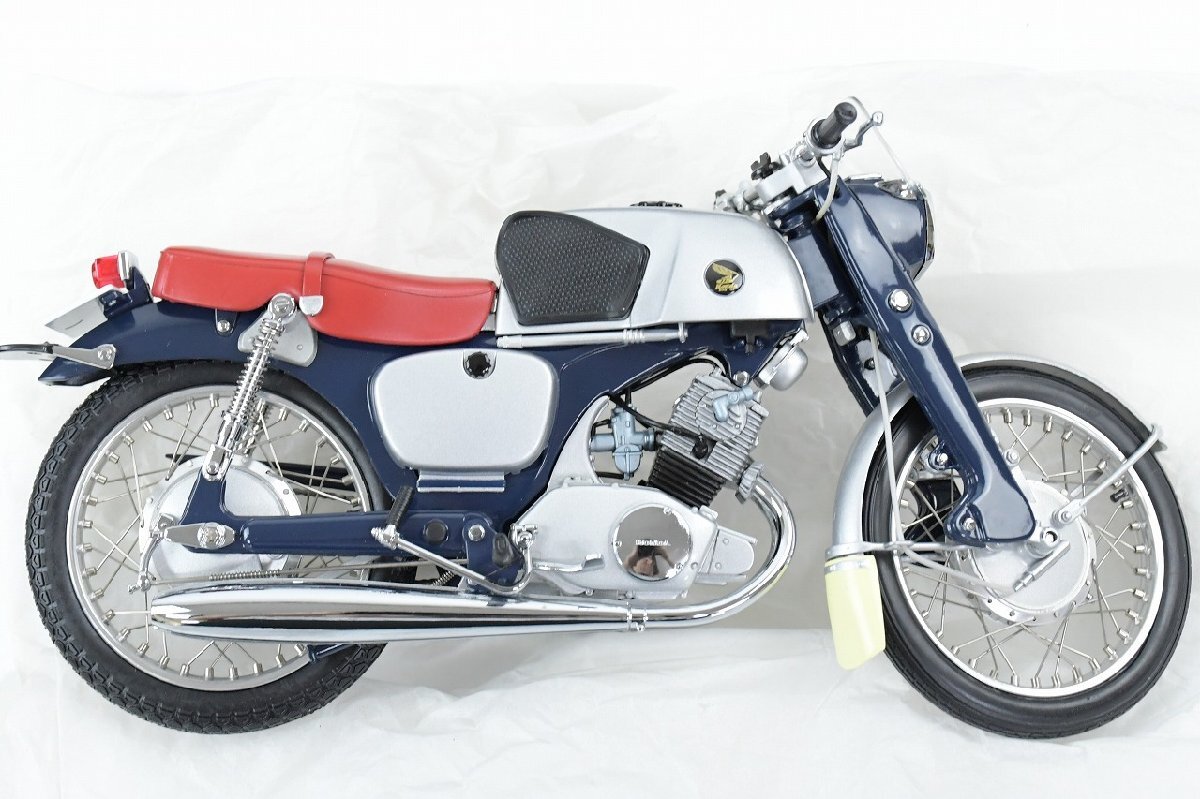 Yahoo!オークション - EBBRO ホンダ CB29 1959 ブルー/レッド 1/10 100...