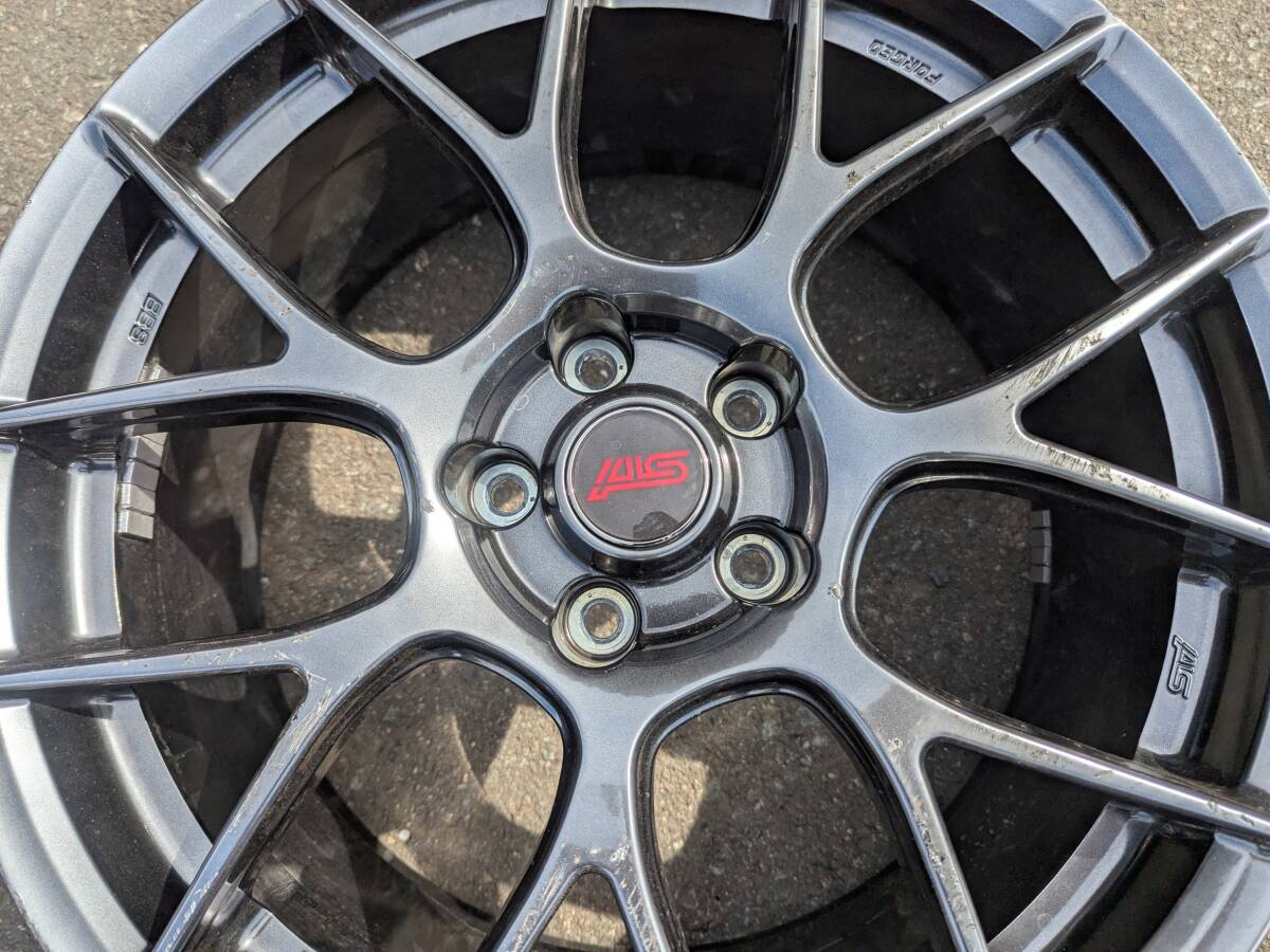 Yahoo!オークション - 【4573】鍛造 スバル WRX STi 純正 BBS 19インチ...