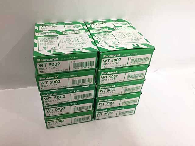 Yahoo!オークション - Panasonic National 埋込スイッチC 10個入 10箱...