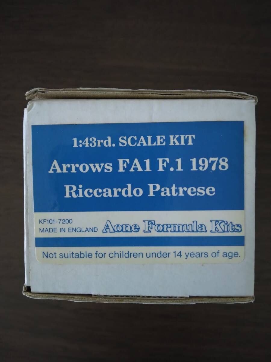 Yahoo!オークション - Aone Formula Kits / Arrows FA1 1978 / 1/43