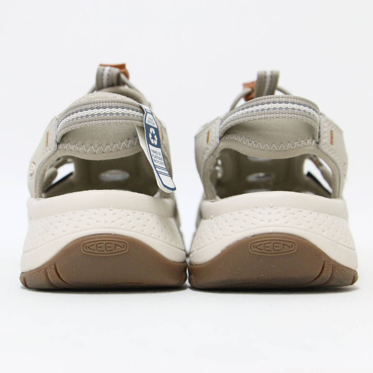 Yahoo!オークション - 【美品】KEEN キーン サンダル ベージュ US7(24....