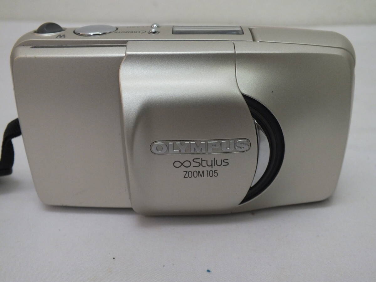 OLYMPUS オリンパス ∞ stylus zoom 105 AF 38-105mm コンパクト フィルムカメラ シャンパンゴールド 5675(コンパクトカメラ)｜売買されたオークション情報 ...