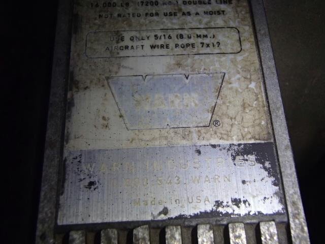 Yahoo!オークション - 【青森発】「ウインチ」 J55ジープ外し ウォーン...