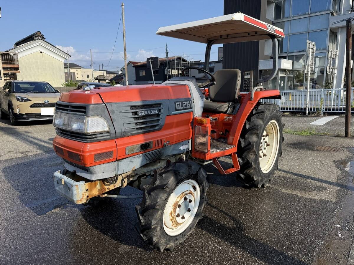 Yahoo!オークション - 富山発 kubota クボタ トラクター GRANDEL GL26...