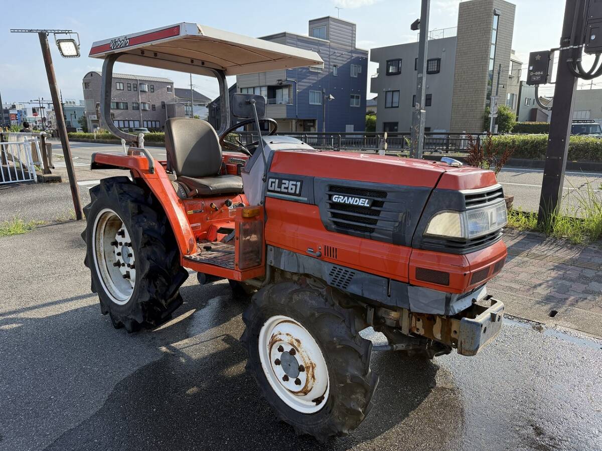 Yahoo!オークション - 富山発 kubota クボタ トラクター GRANDEL GL26...