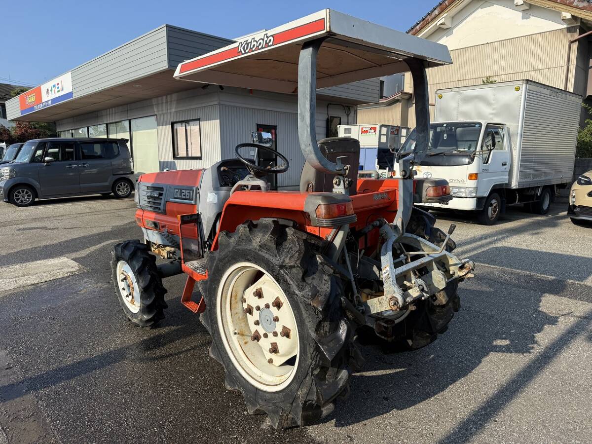 Yahoo!オークション - 富山発 kubota クボタ トラクター GRANDEL GL26...