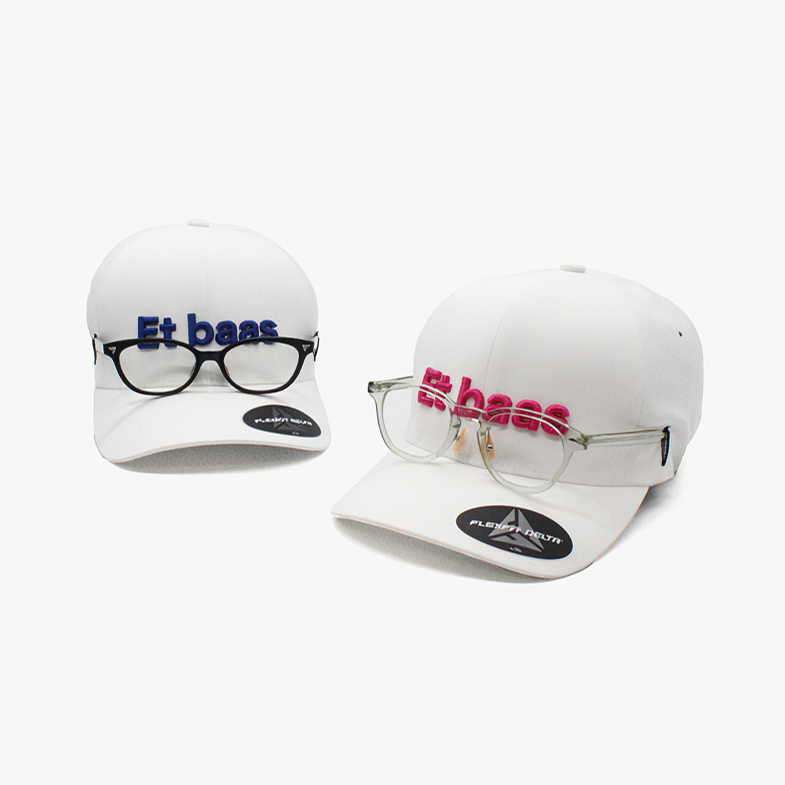 Yahoo!オークション - Et baas/L-XLサイズ/メガネホール FLEXFIT ロゴ...