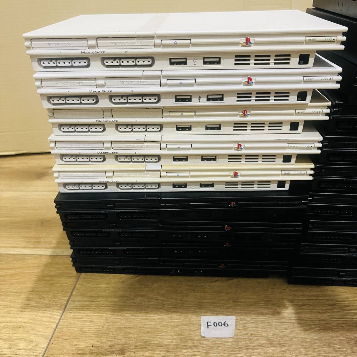 Yahoo!オークション - (佐)F006【28台まとめ】PS2 プレイステーション2...
