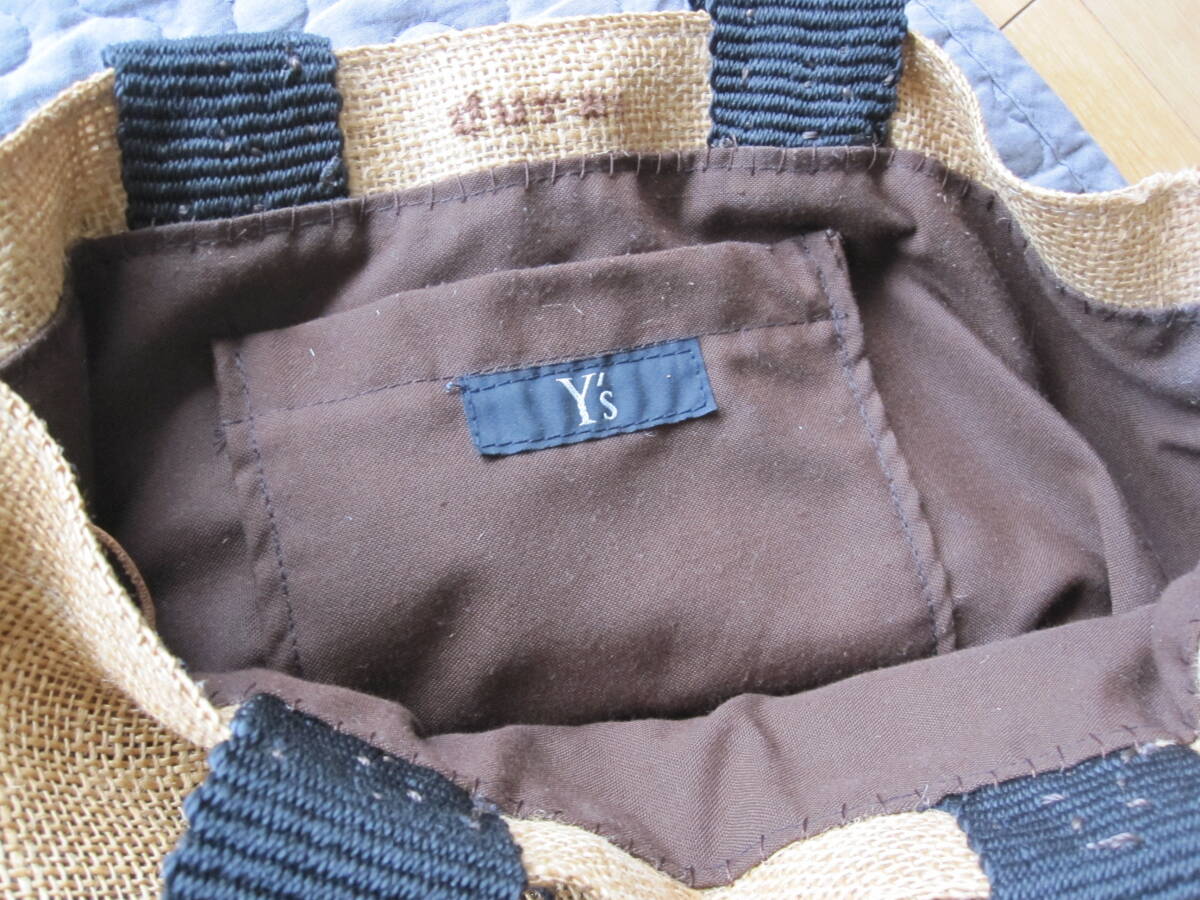 Yahoo!オークション - Y’s ワイズ 麦わら調バッグ