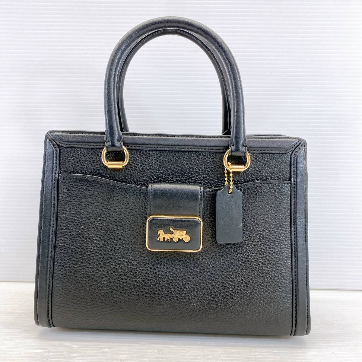 Yahoo!オークション - COACH コーチ グレース キャリーオール CC141 ...