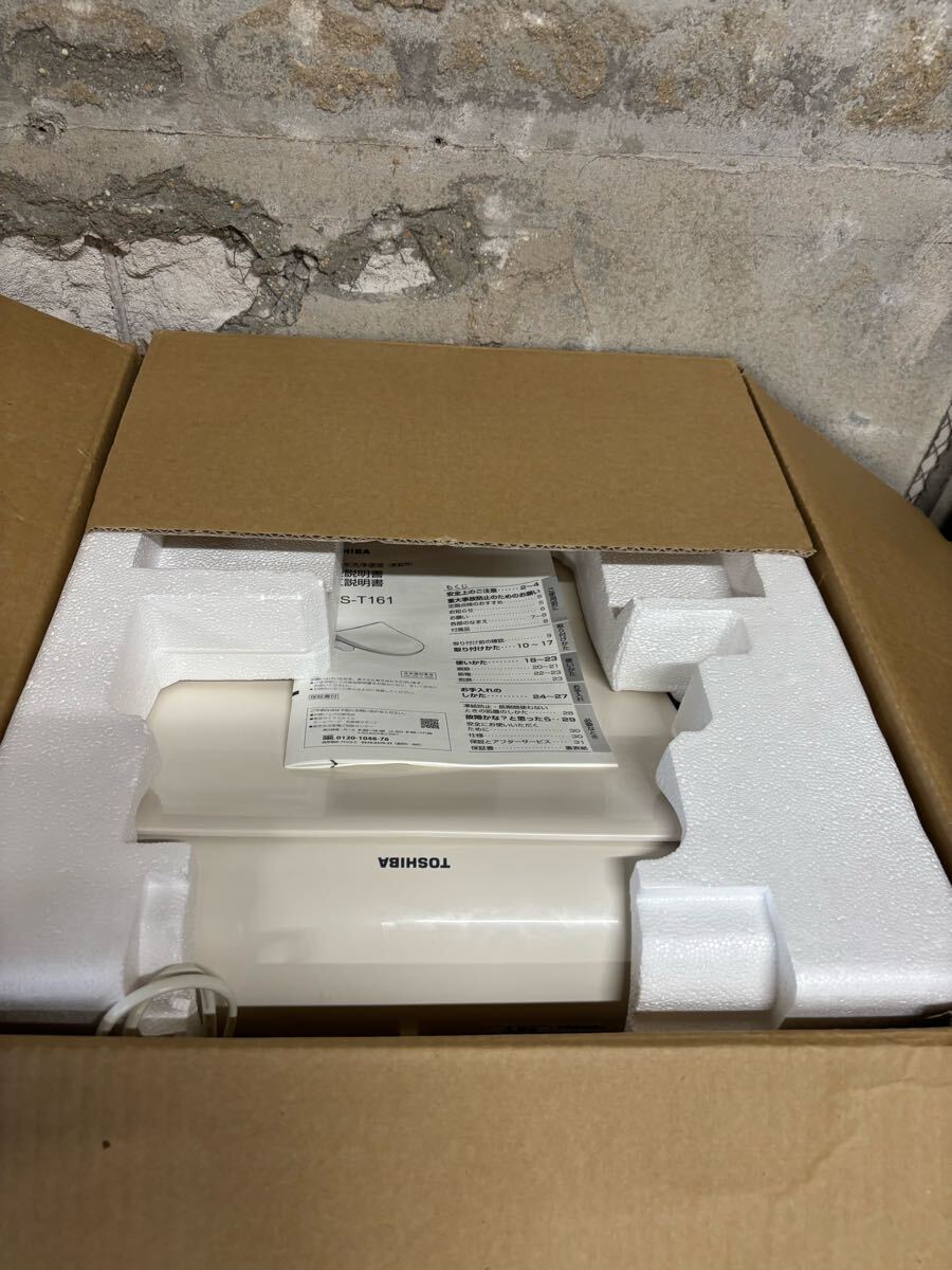 Yahoo!オークション - TOSHIBA 温水洗浄便座 SCS-T161 2022年製 使用期...